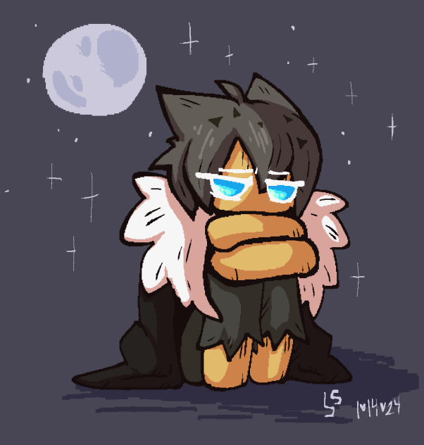 Lone wolf - ibisPaint