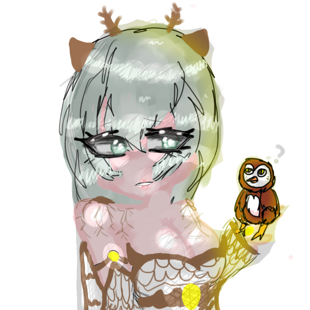 My oc owl girl 🦉 - ibisPaint