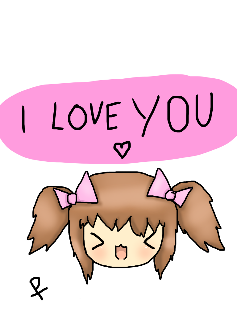 I love You chibi - ibisPaint