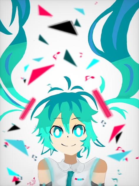 Miku V4 - ibisPaint