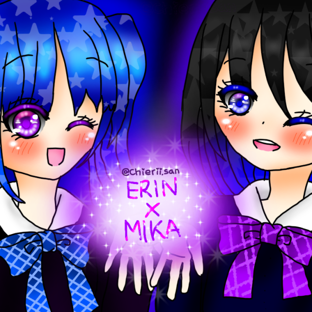 Erin x Mika (Sakurankaa's OC) - ibisPaint