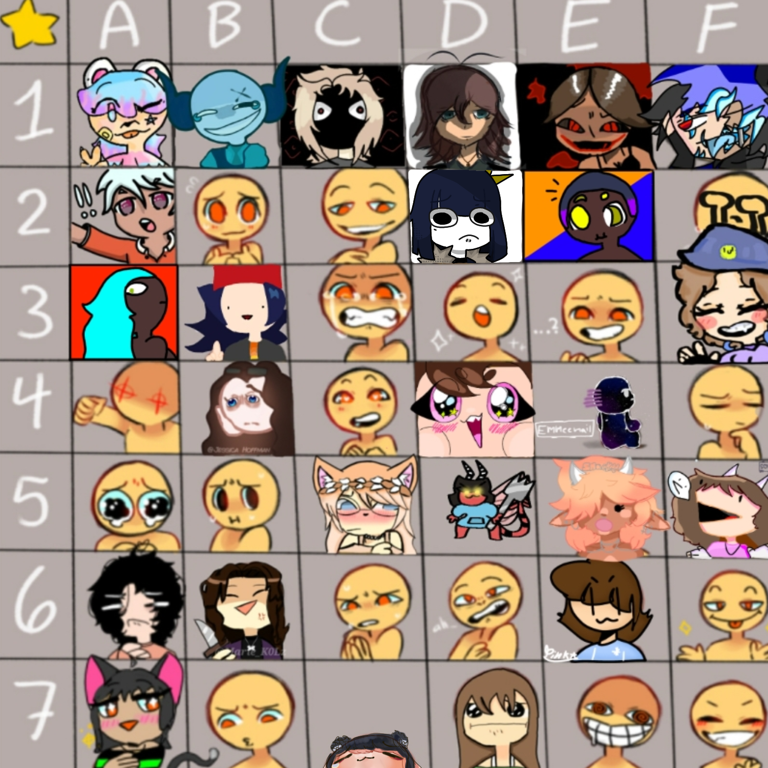 Face collab! - ibisPaint