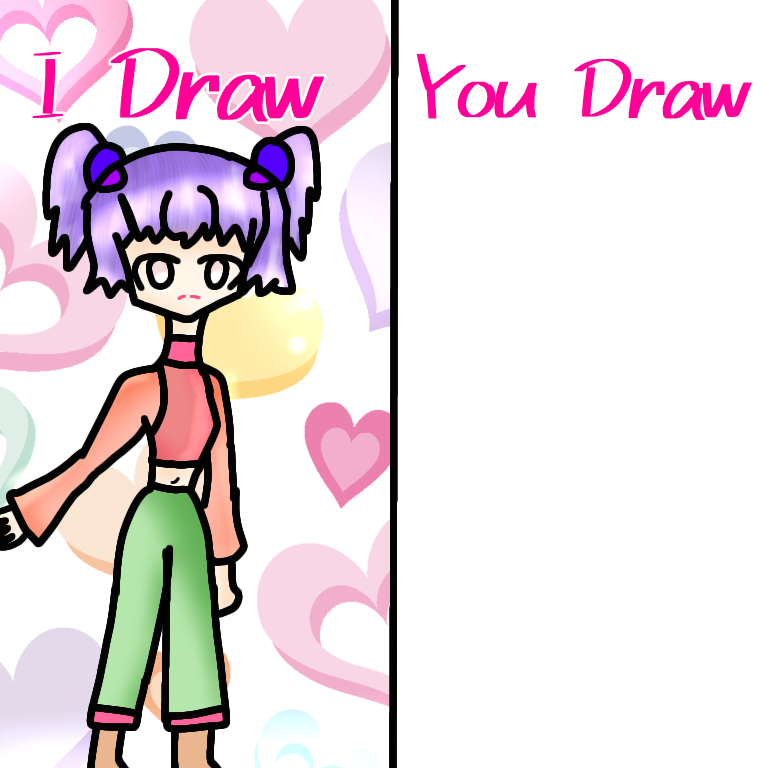 I draw,you draw - ibisPaint