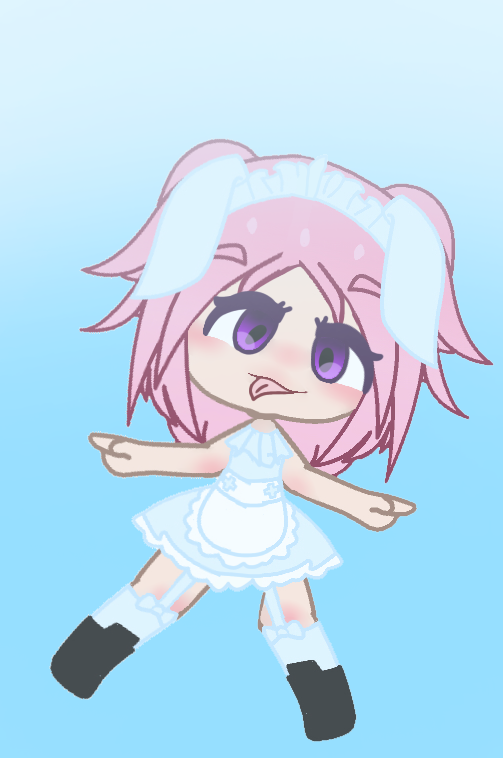 Natsuki front facing gacha - ibisPaint