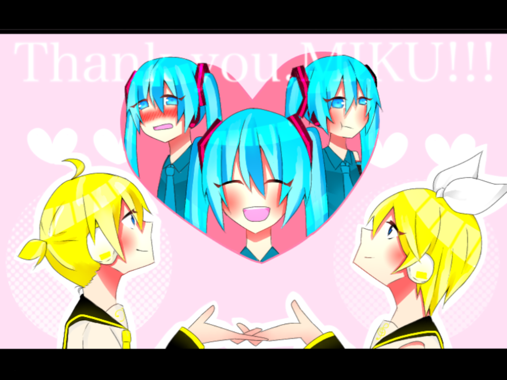 Thank you,MIKU!!! - ibisPaint