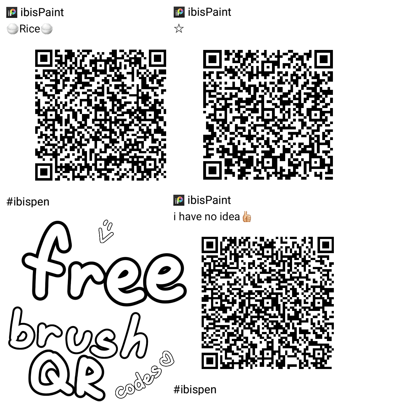 free brushes for no reason TT - ibisPaint