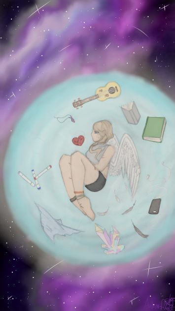 Lost in Thoughts, all Alone - ibisPaint