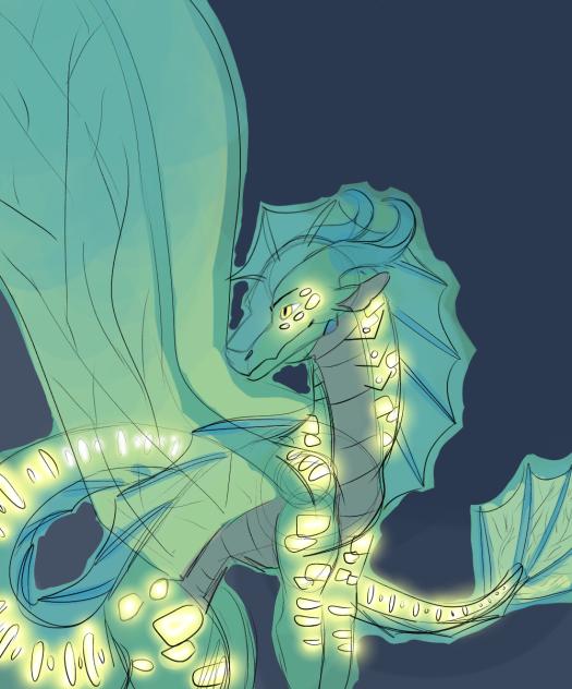 Oc Sketch Kaidren(Seawing×Leafwing) - ibisPaint