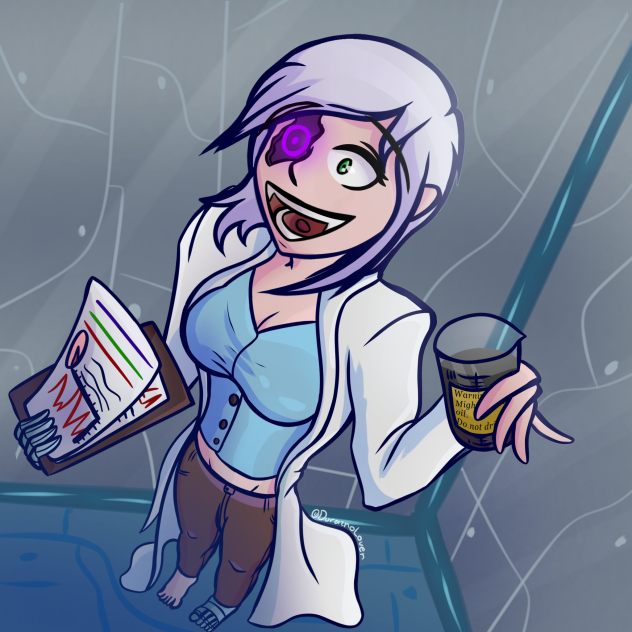 Mad scientist - ibisPaint