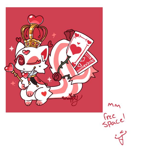 queen of hearts + empty space - ibisPaint