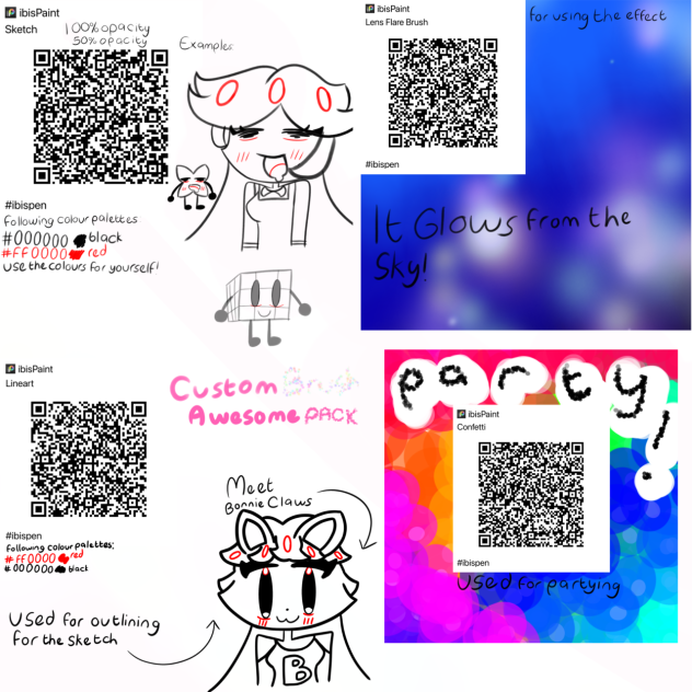 Custom Brush Awesome Pack - ibisPaint