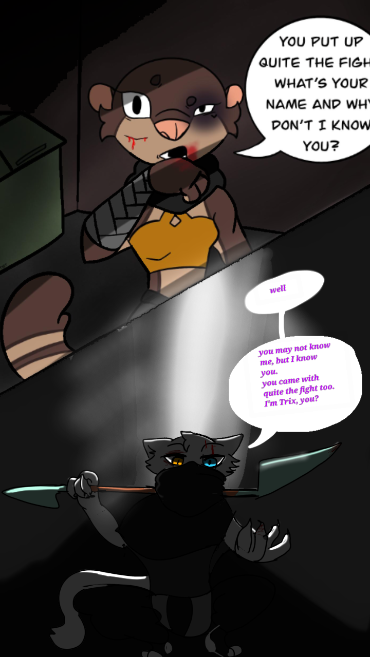 Collab with ThatRandomArtists tmnt oc - ibisPaint