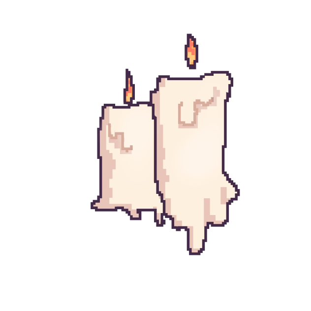Pixel candles 2 - ibisPaint
