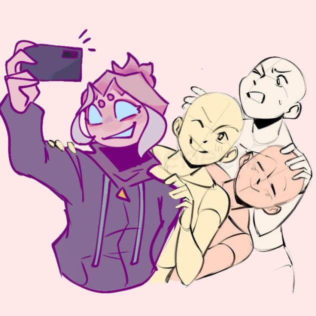 Squeeze in guys! - ibisPaint