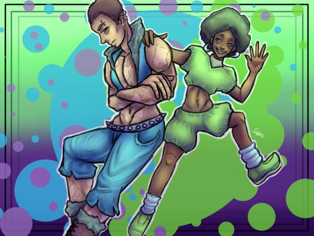 Siblings - ibisPaint