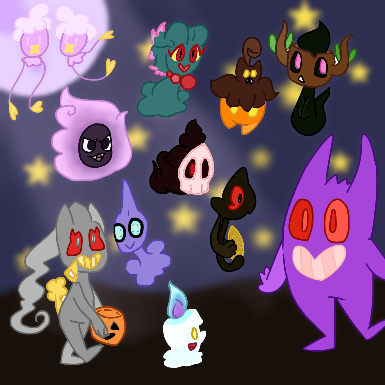 Ghosts - ibisPaint