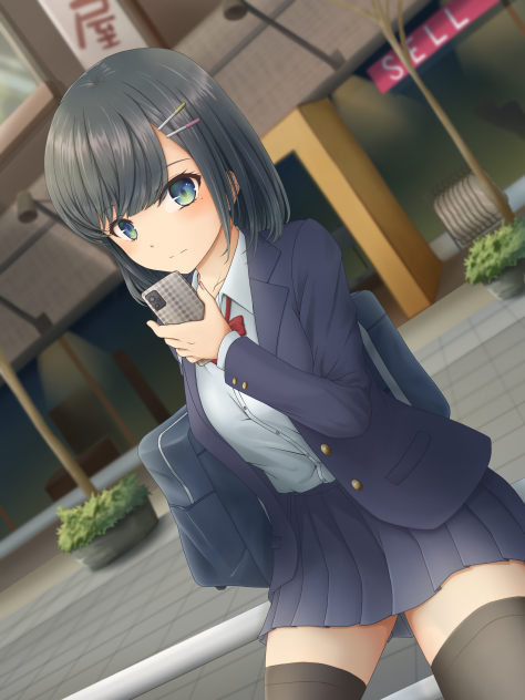 商店街のjk - ibisPaint