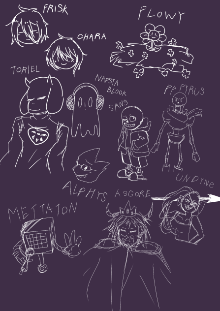 UNDER♥TALE - ibisPaint