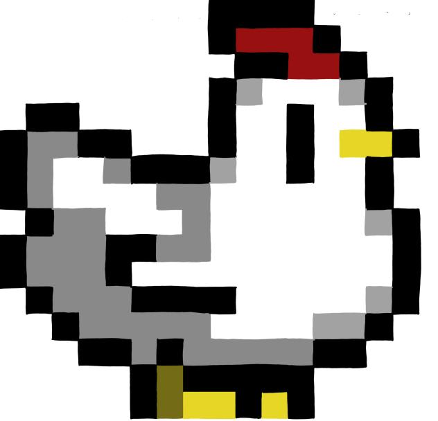 Pixel Chicken - ibisPaint