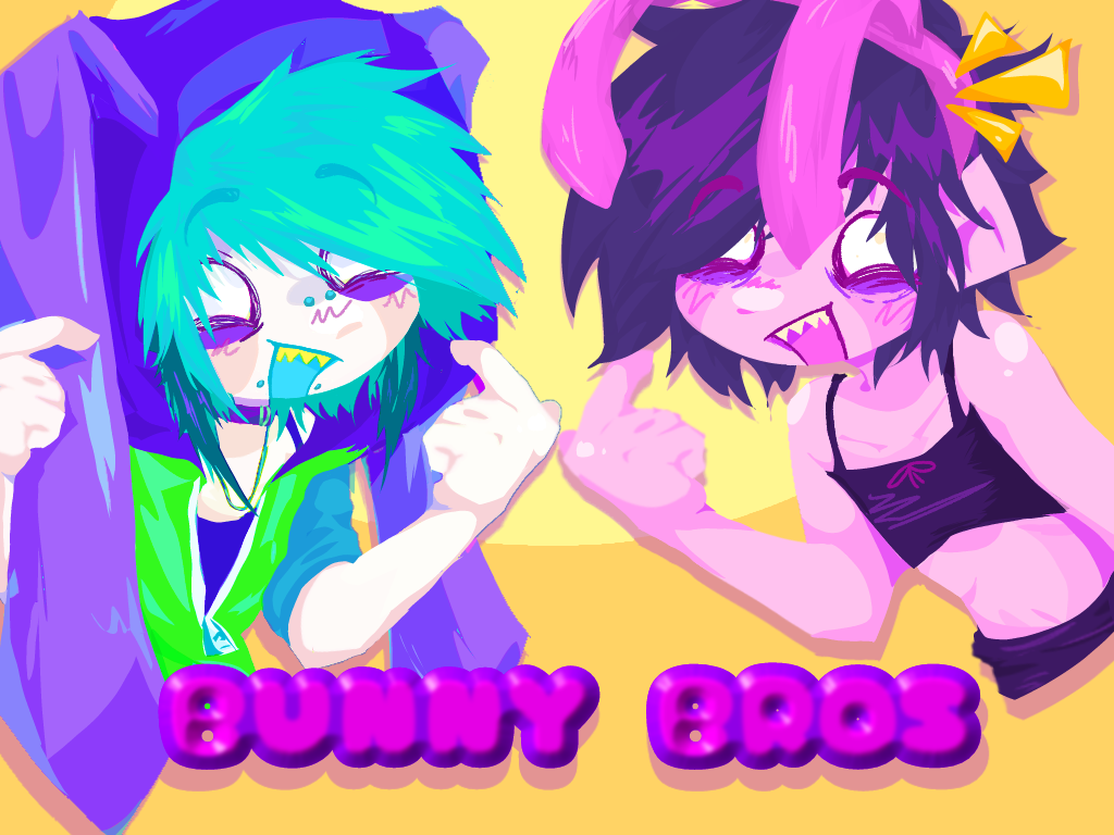 Bunny bros! - ibisPaint