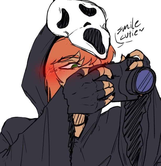 Cain{{ghost face AU}} - ibisPaint