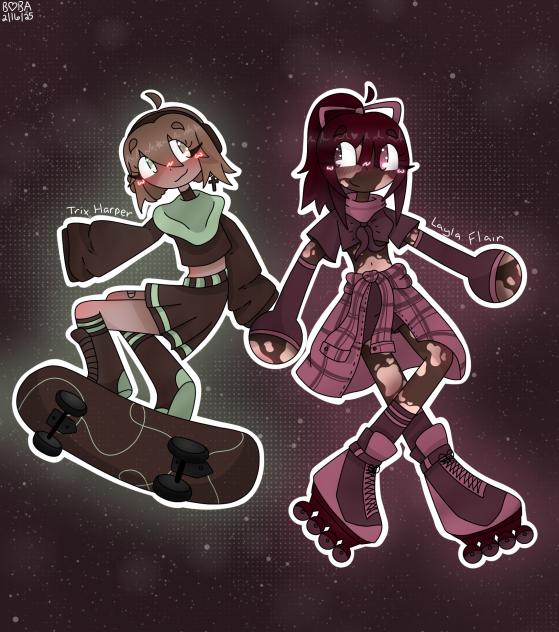 Trix Harper and Layla Flair}•°•~ - ibisPaint