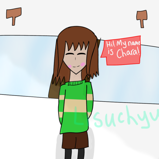 Underswap Chara! - ibisPaint