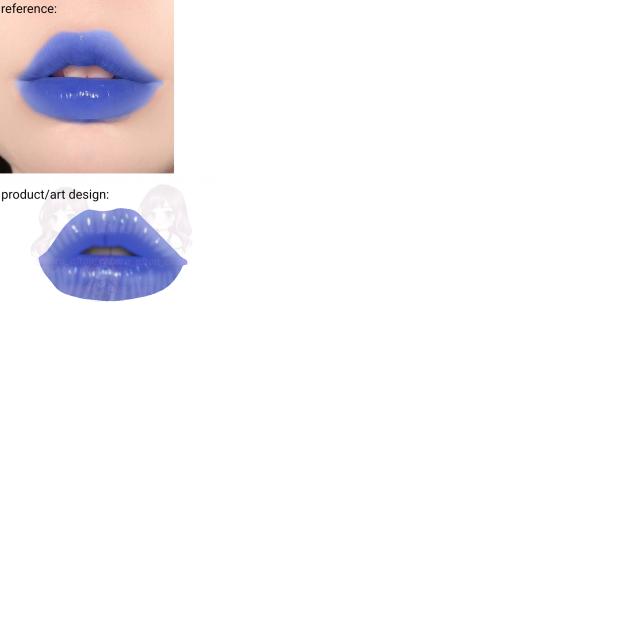 blue lip art - ibisPaint