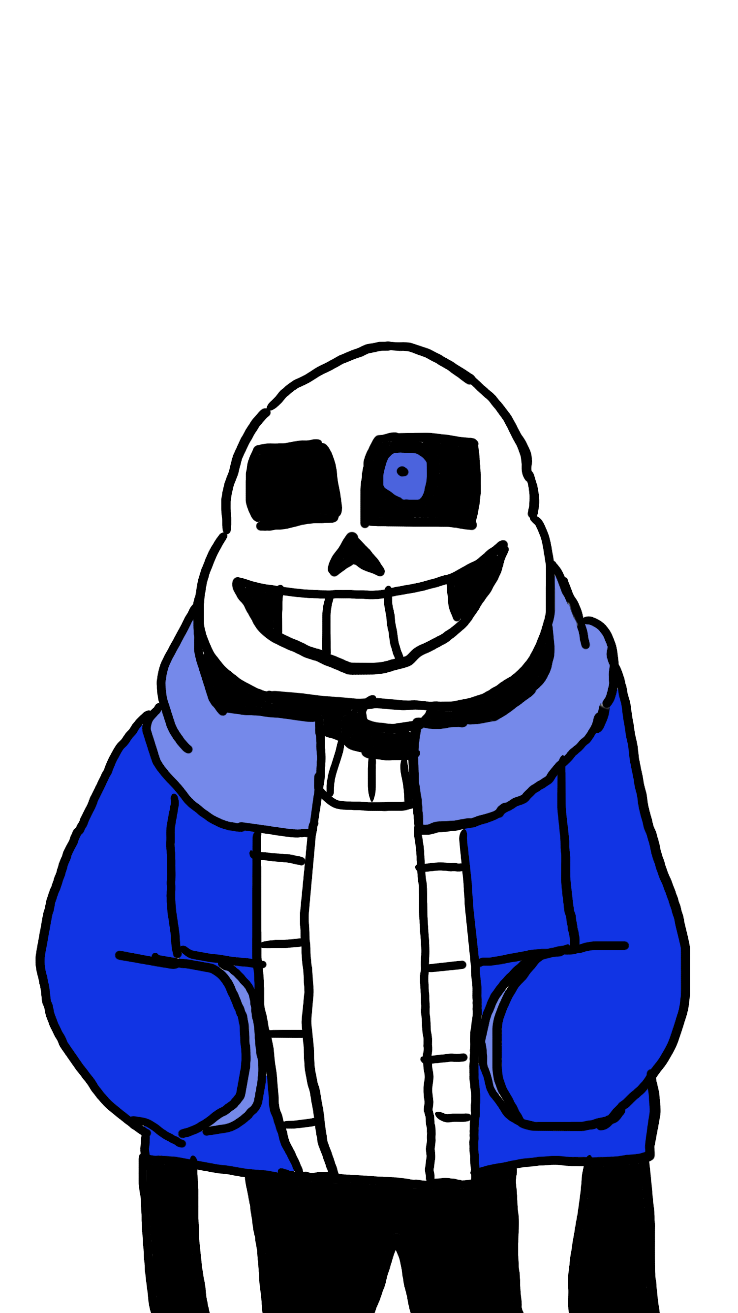 Random sans drawing again - ibisPaint
