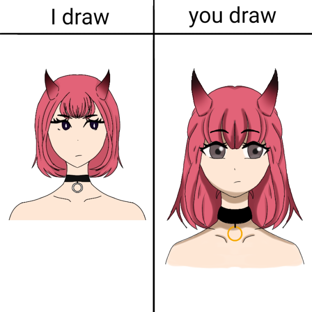 I draw and you draw collaboration - ibisPaint