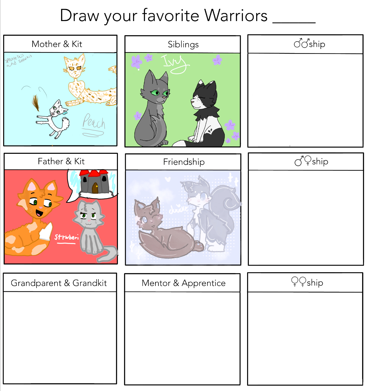 Warrior cat Collab - ibisPaint