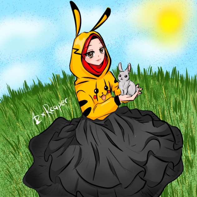 Pikachu Girl - ibisPaint