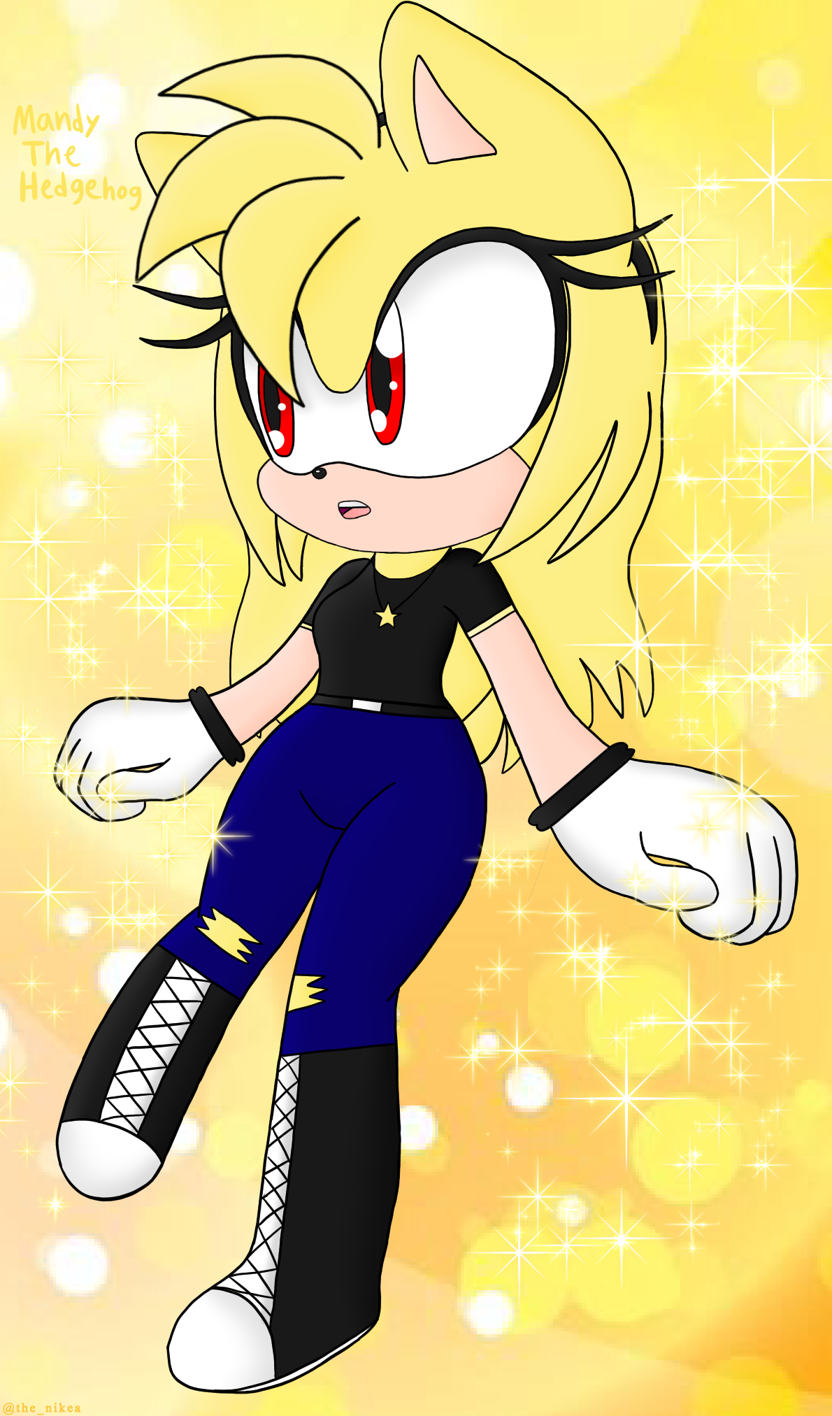 Mandy The Hedgehog - ibisPaint