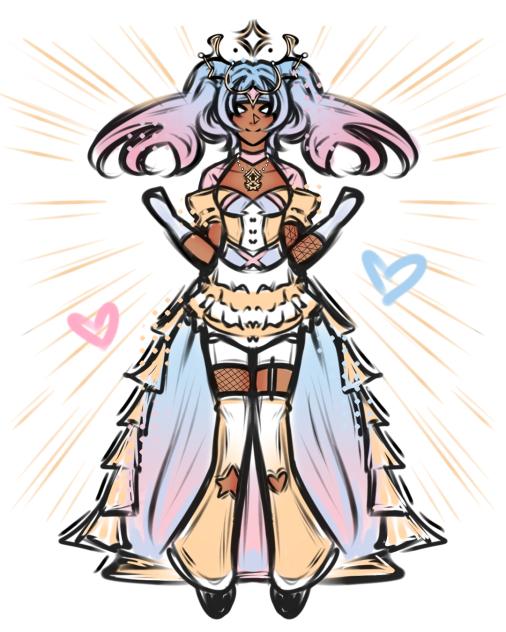 magical girl oc 🔱🩷💦 - ibisPaint