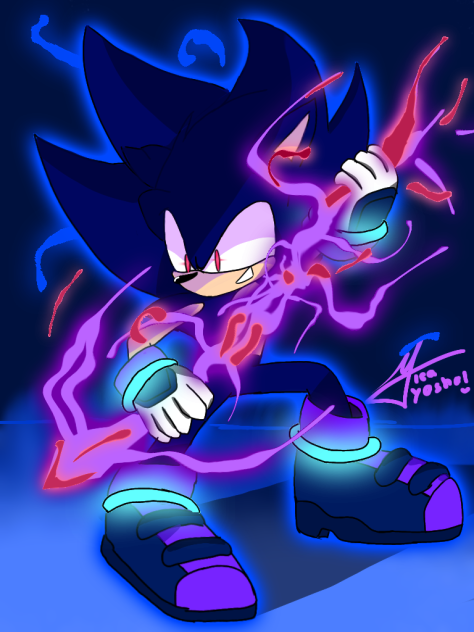 sonic's darkside - ibisPaint