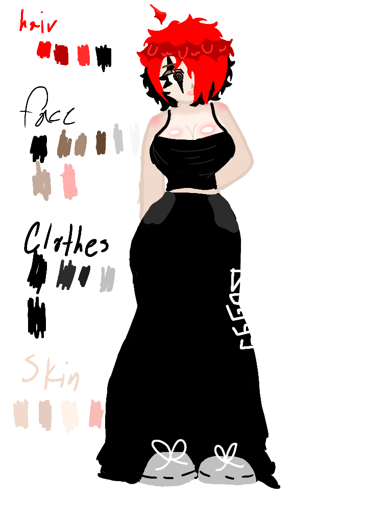 Ref sheet of my oc - ibisPaint