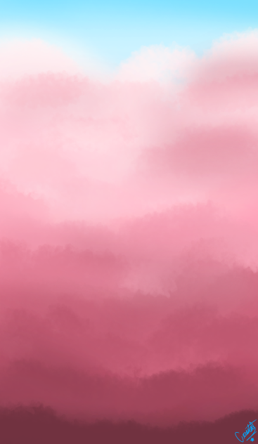 Pink Clouds - ibisPaint