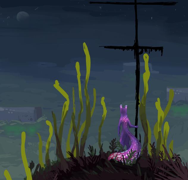 Anthro Spearmaster --- Rain World - ibisPaint