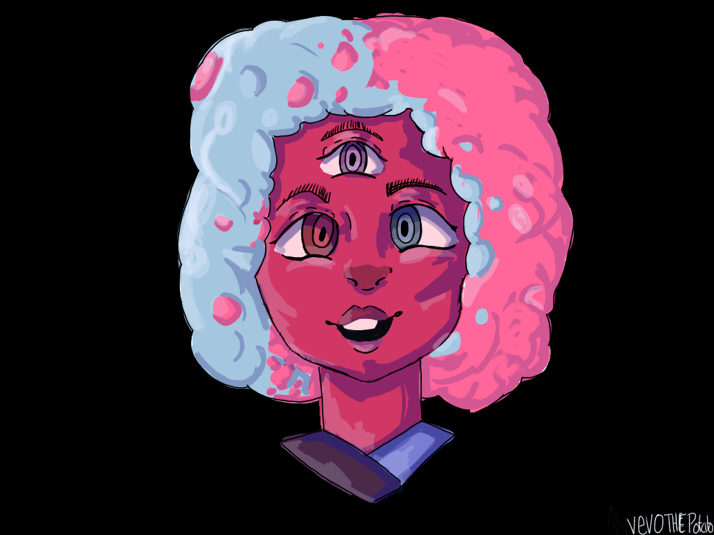 First Fusion Garnet Fan art - ibisPaint