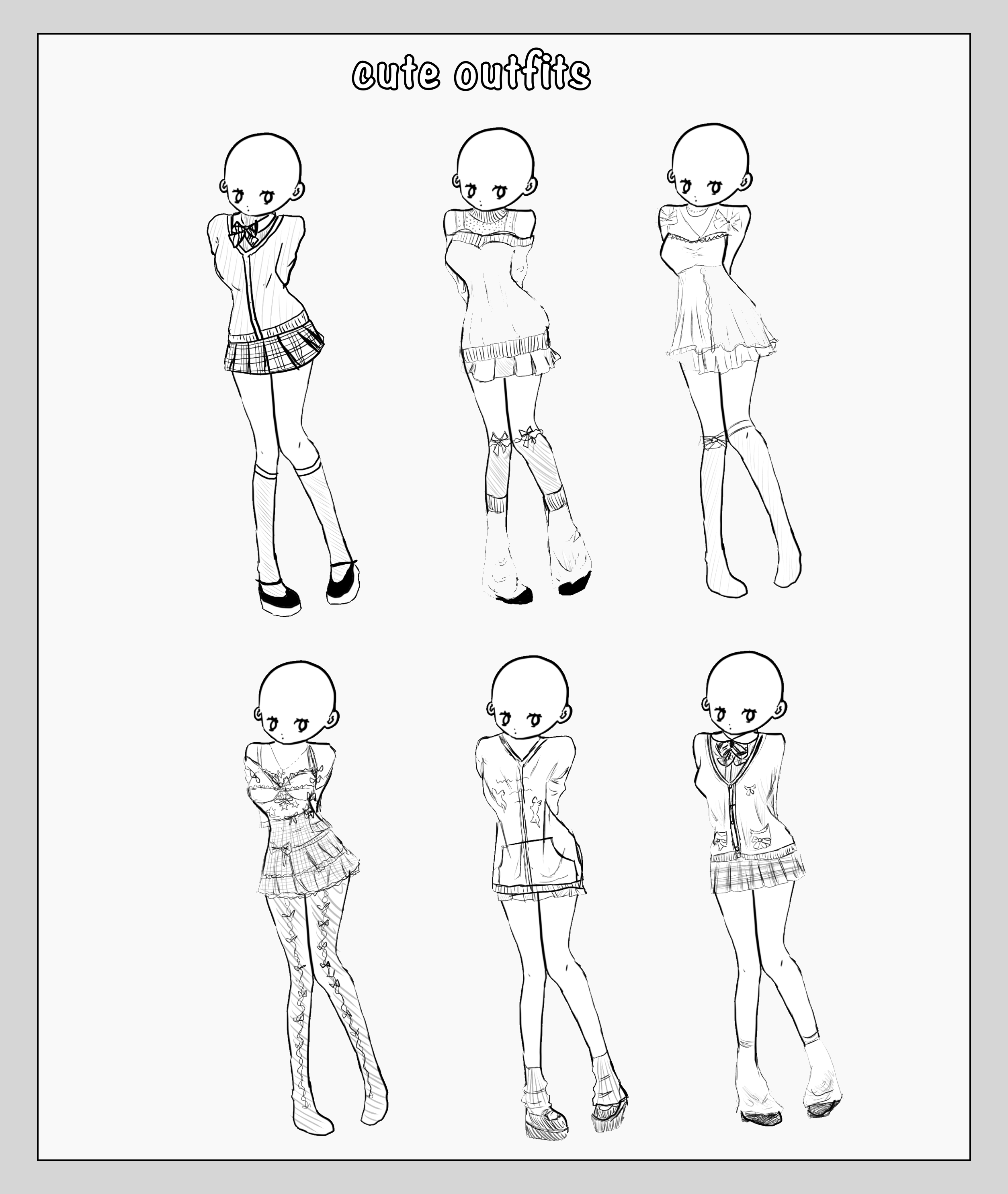 cute fits! - ibisPaint