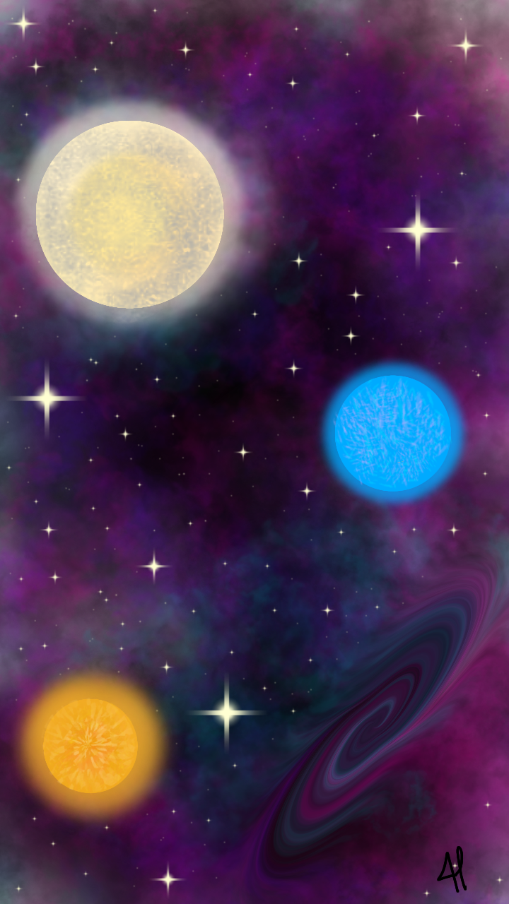 intro to outer space - ibisPaint