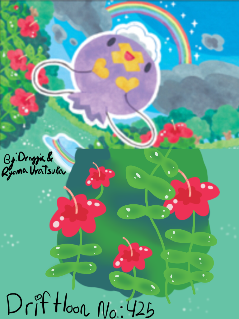 Full Drifloon art - ibisPaint