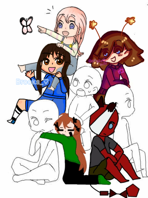 A cute collab! - ibisPaint