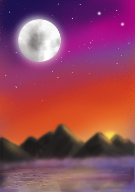 moon - ibisPaint