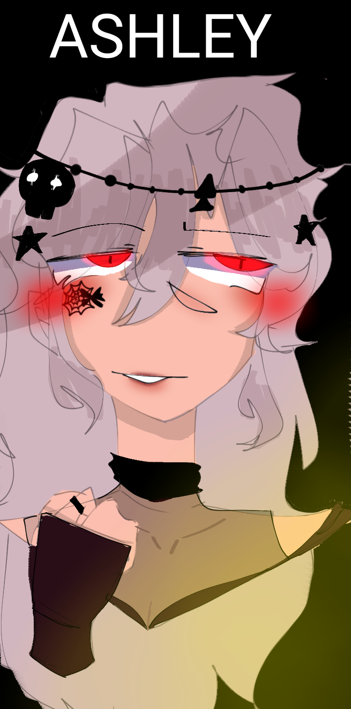 DRAWING YOU OC (ASHLEY VILLAIN OC) - ibisPaint