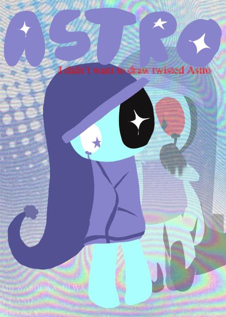 I didn’t want to draw twisted Astro - ibisPaint