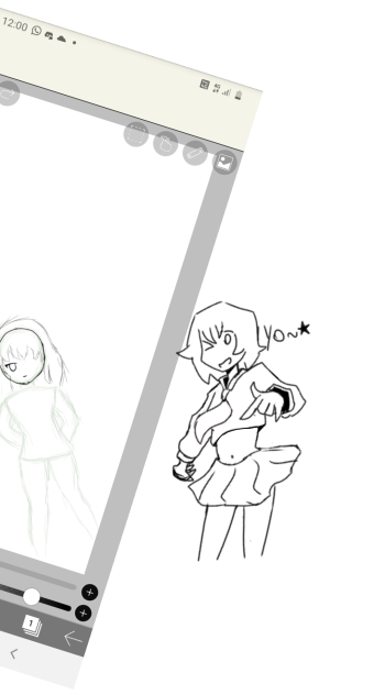 school girl - ibisPaint