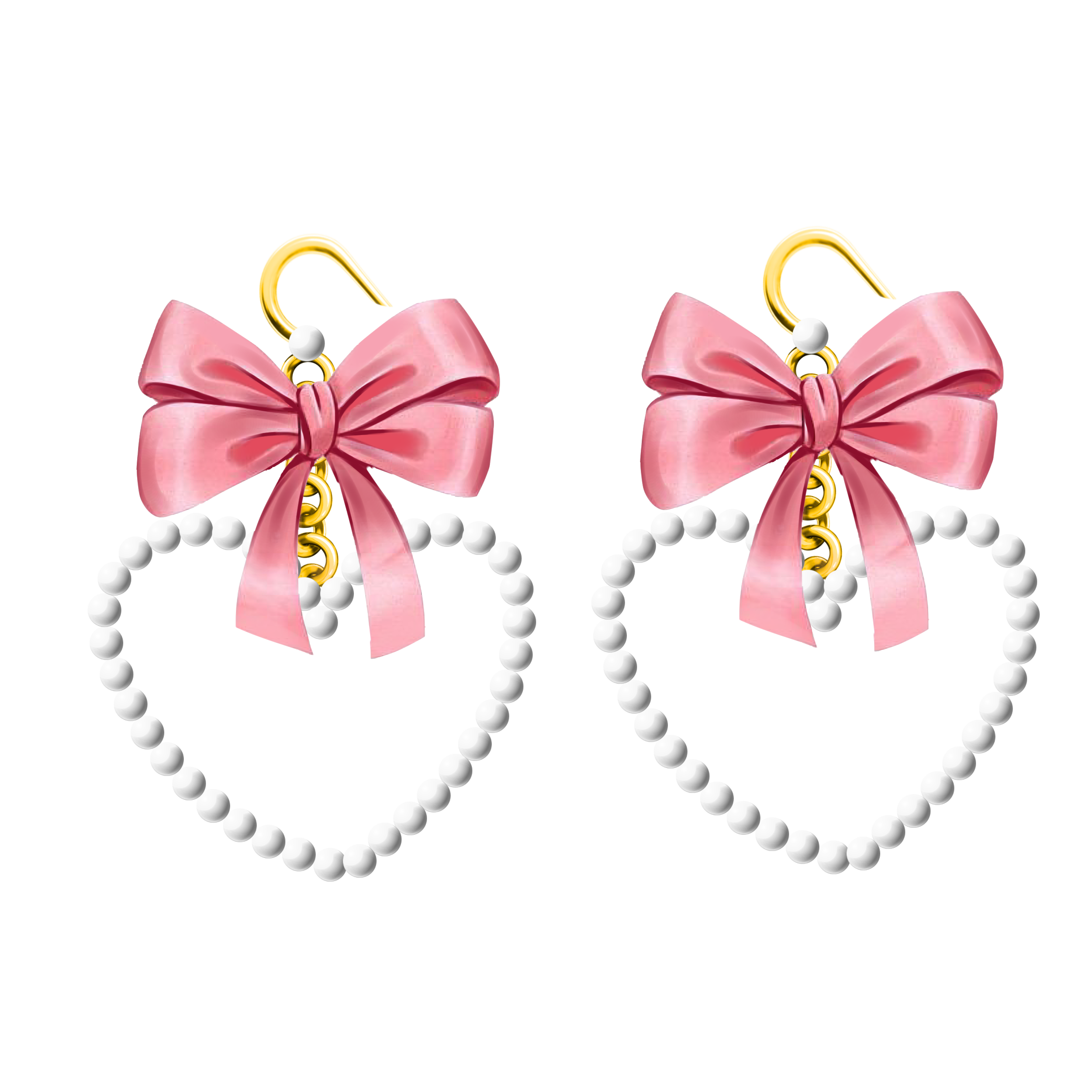 Heart earrings - ibisPaint
