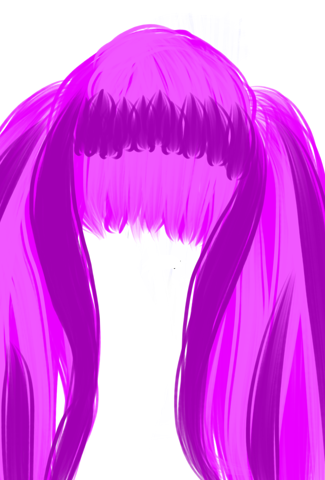 Shading hair - ibisPaint