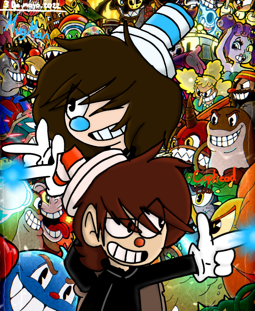 Cuphead & Mugman - ibisPaint